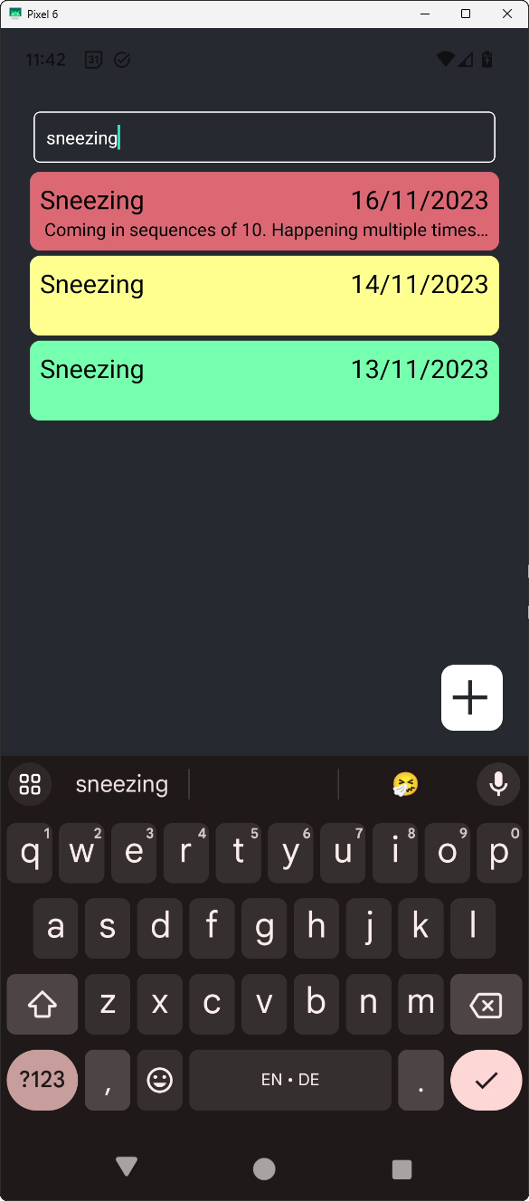 GitHub - LethalMaus/SymptomSage: An example Expo React Native app written in TypeScript to track ...